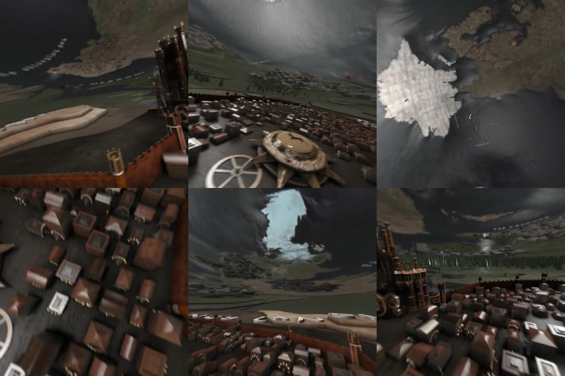 Game of Thrones: Season 6 (Opening) in der 360-Grad-Sicht
